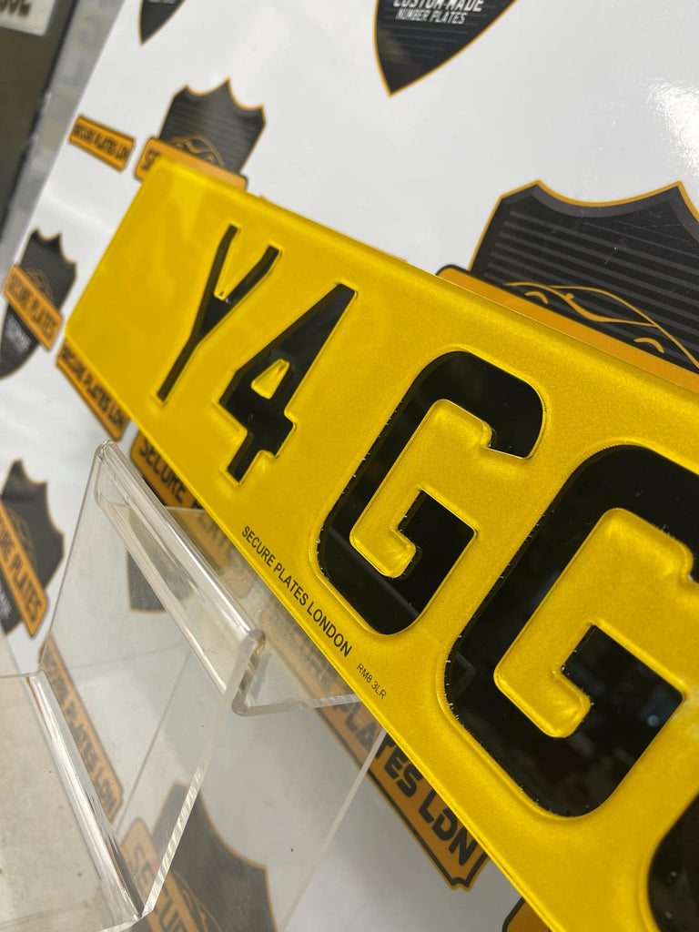 negative / inverted plates – Secure Plates LDN