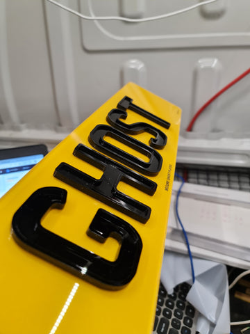 Car Plate-4D Ghost – Secure Plates LDN