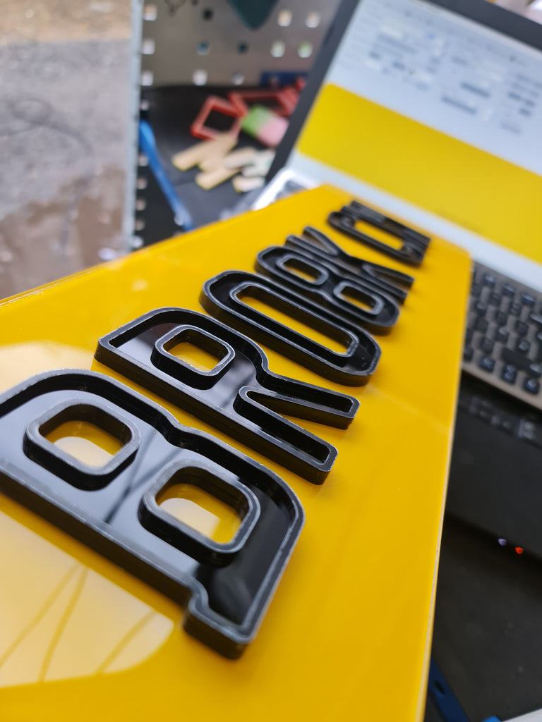 Car Plate-4D Ghost – Secure Plates LDN